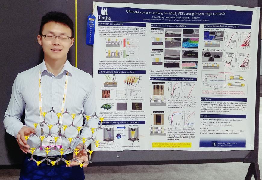 PhD candidate Zhihui Cheng wins Best Poster Award at DRC 2017 ...